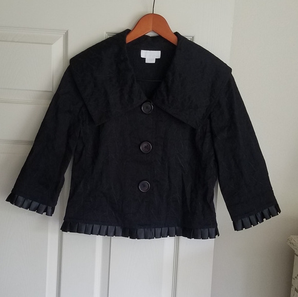 Debra DeRoo | Jackets & Coats | Debra Deroo Xs Jacket Black Excellent ...